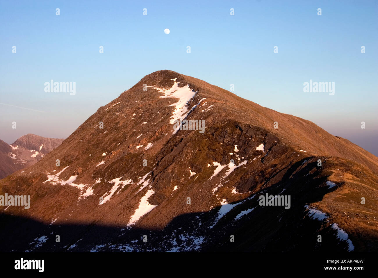 Am Bodach, Mamores Mountain Range nr Kinlochleven, Highlands, Scotland ...