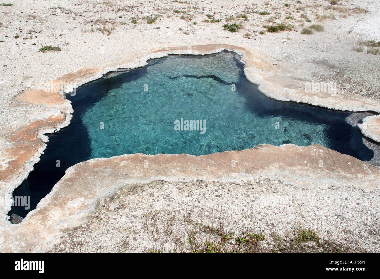 Blue Star Spring, Upper Geyser Basin near Old Faithful, Yellowstone ...