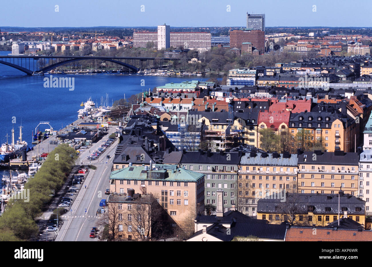 Sweden, Stockholm, view of Kungsholmen Stock Photo - Alamy