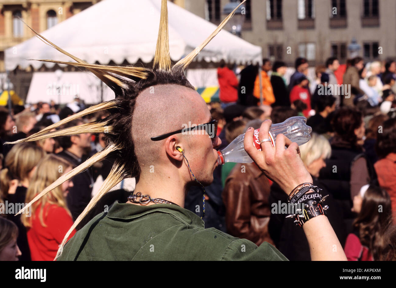 Sweden, Stockholm, 1st of May concert Stock Photo - Alamy