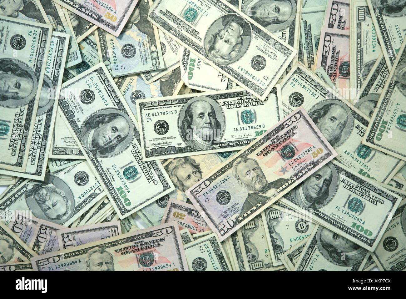 Bright green American money background Stock Photo - Alamy