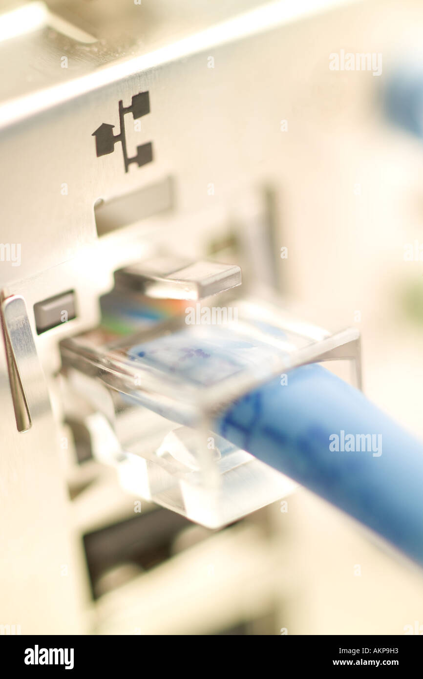 Ethernet conection hi-res stock photography and images - Alamy