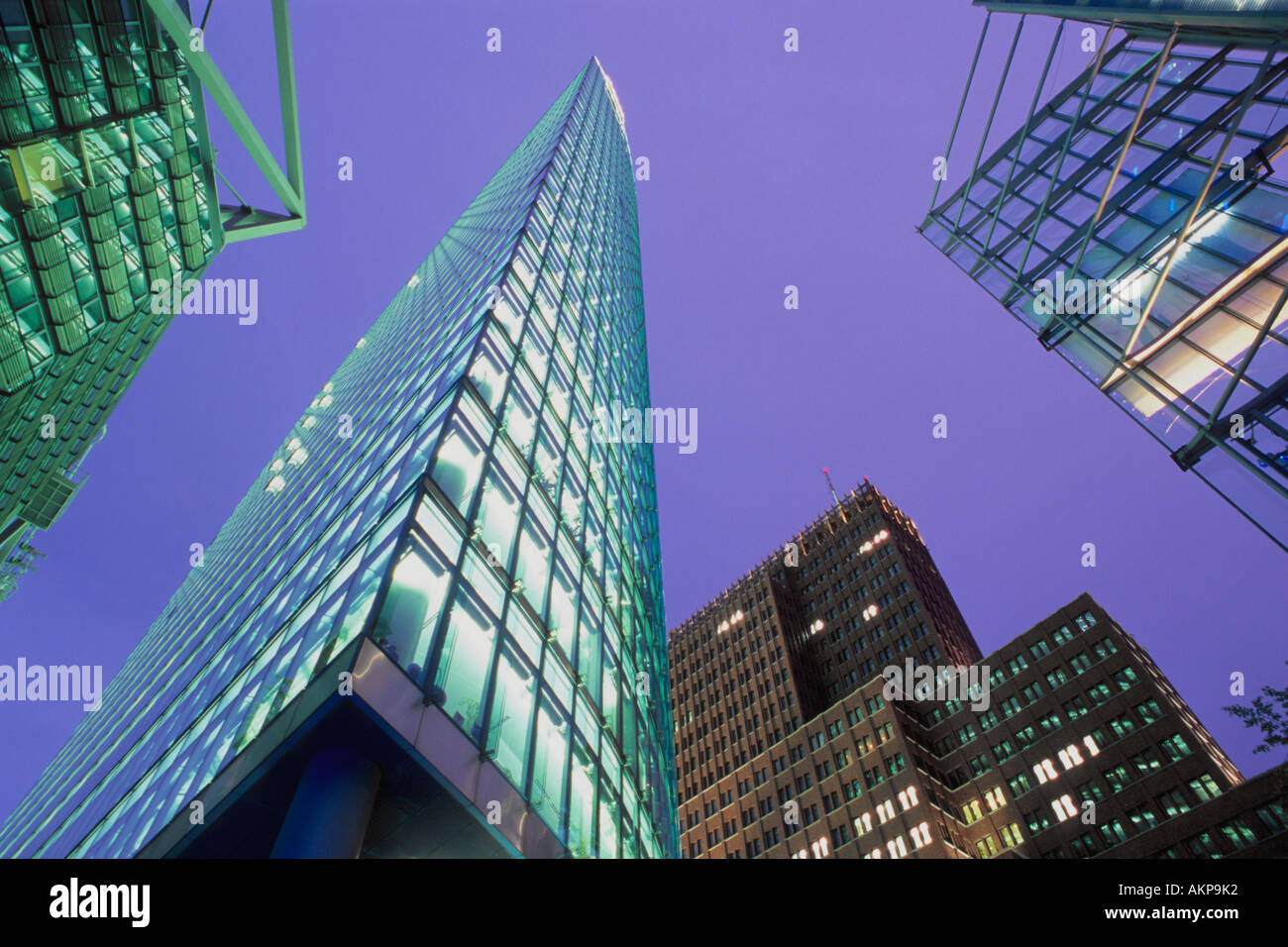 Germany Berlin Potsdamer Platz area new urban development modern ...