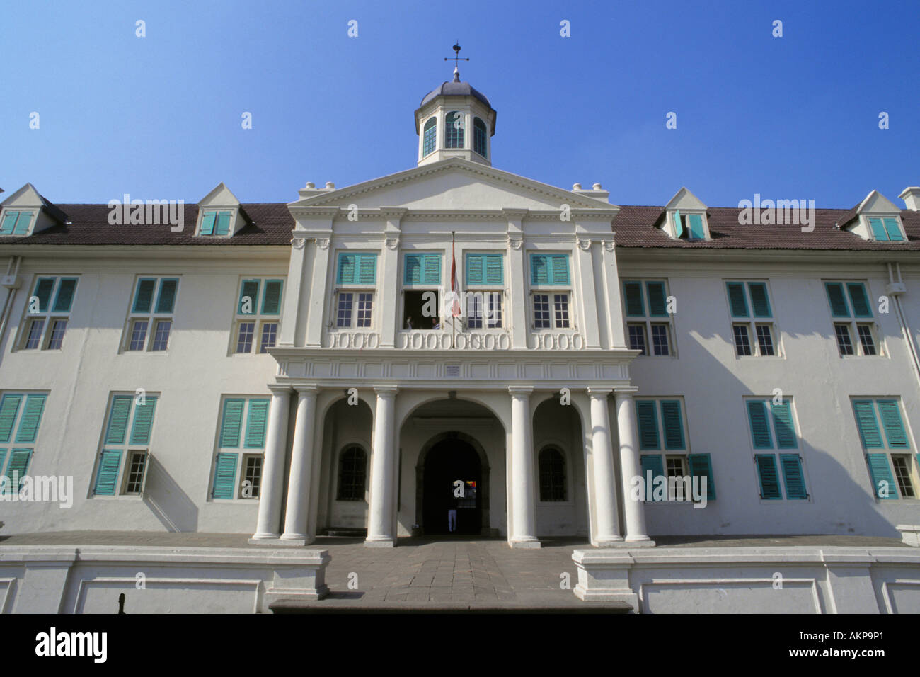 Indonesia Java Jakarta Kota Old Batavia City Hall Stock Photo - Alamy