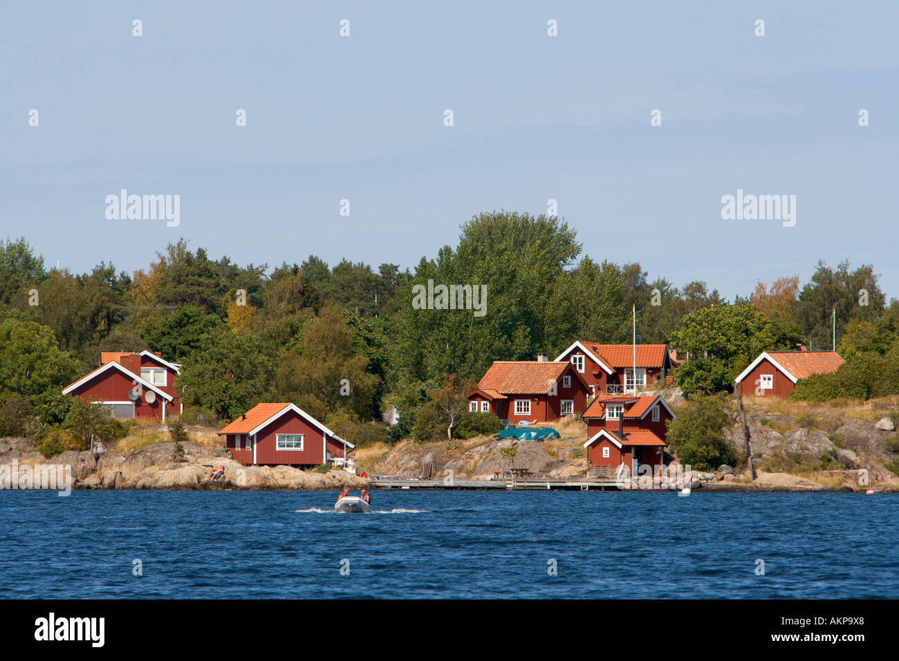 SWEDEN STOCKHOLM ARCHIPELAGO MOJA ISLAND Stock Photo - Alamy