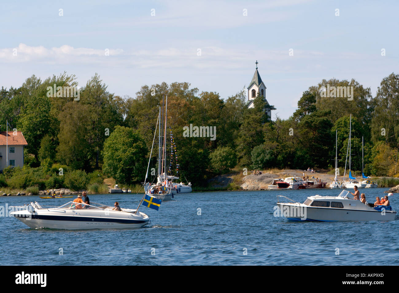 SWEDEN STOCKHOLM ARCHIPELAGO MOJA ISLAND Stock Photo - Alamy