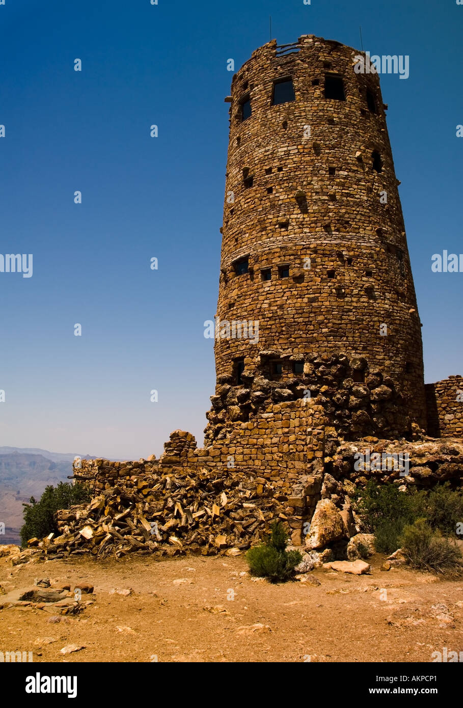 old stone tower Stock Photo - Alamy