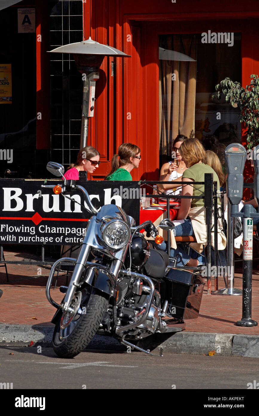 United States, California, San Diego, downtown, Gaslamp District ...