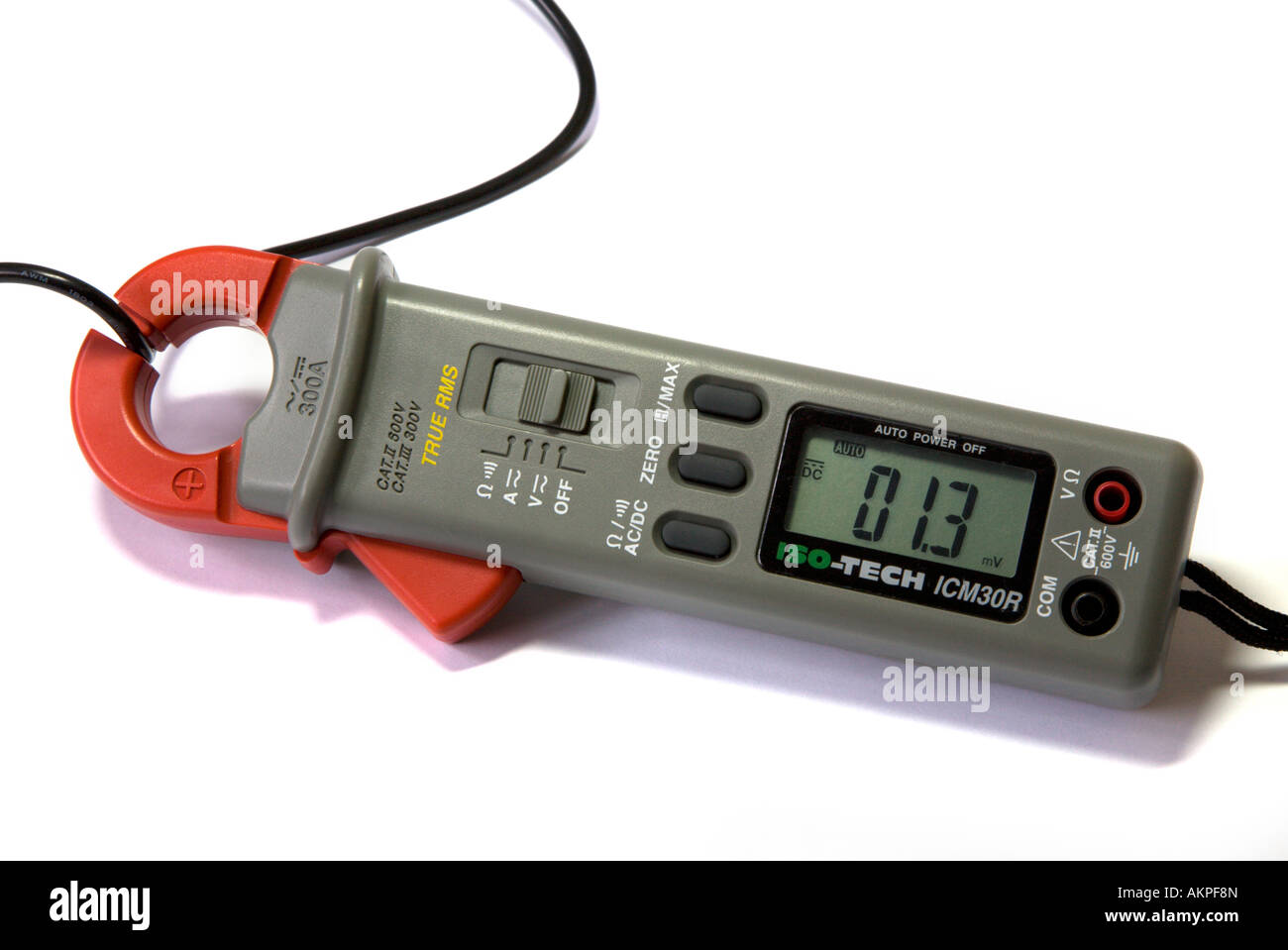Clamp Multimeter with Cable Stock Photo - Alamy