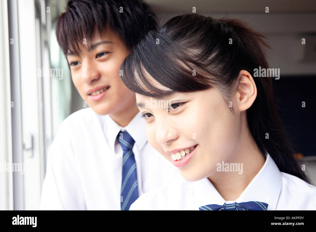 Outside school uniform hi-res stock photography and images - Alamy