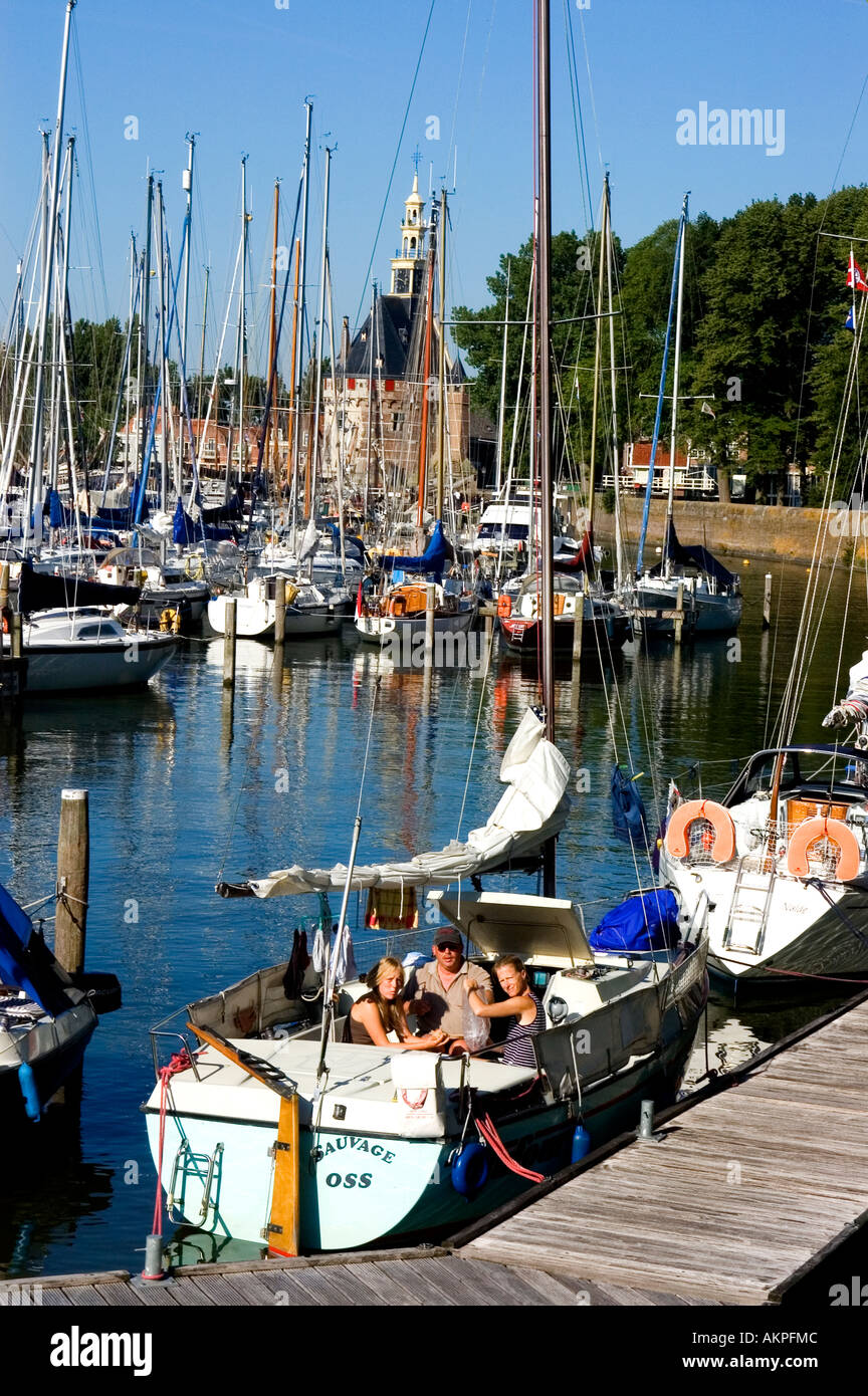 Old Harbor Port Hoorn ( Main Tower 1532 one of the last defenses North ...