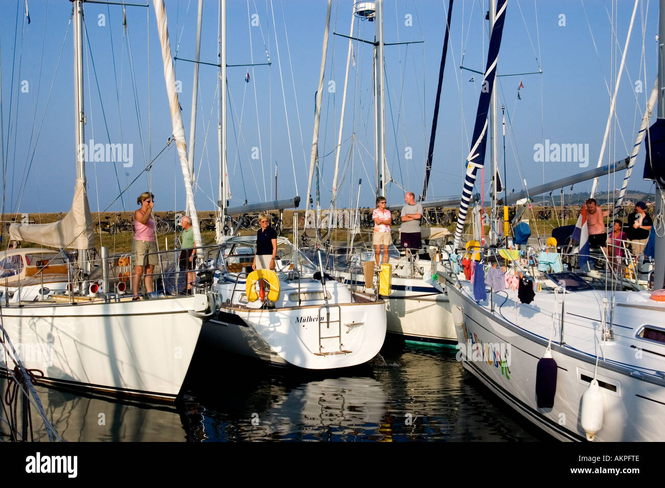 Vlieland Friesland Wadden Wad Sea ebb tide flood flow boat vessel ship ...