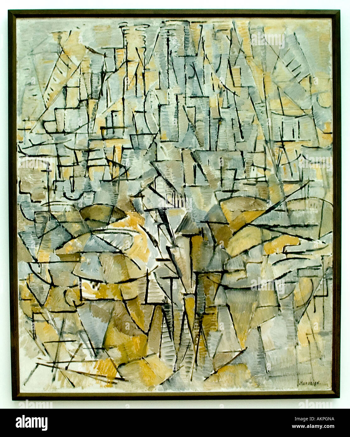 Piet Mondriaan = Mondrian Netherlands Dutch (1872 -1944 ) Tableau Stock ...