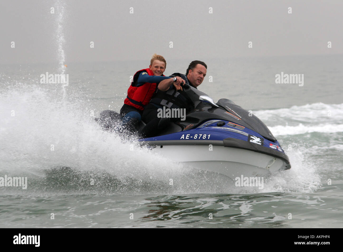 Jet ski off Brighton Stock Photo - Alamy