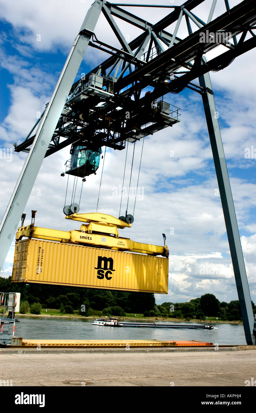 Container dock basel hi-res stock photography and images - Alamy