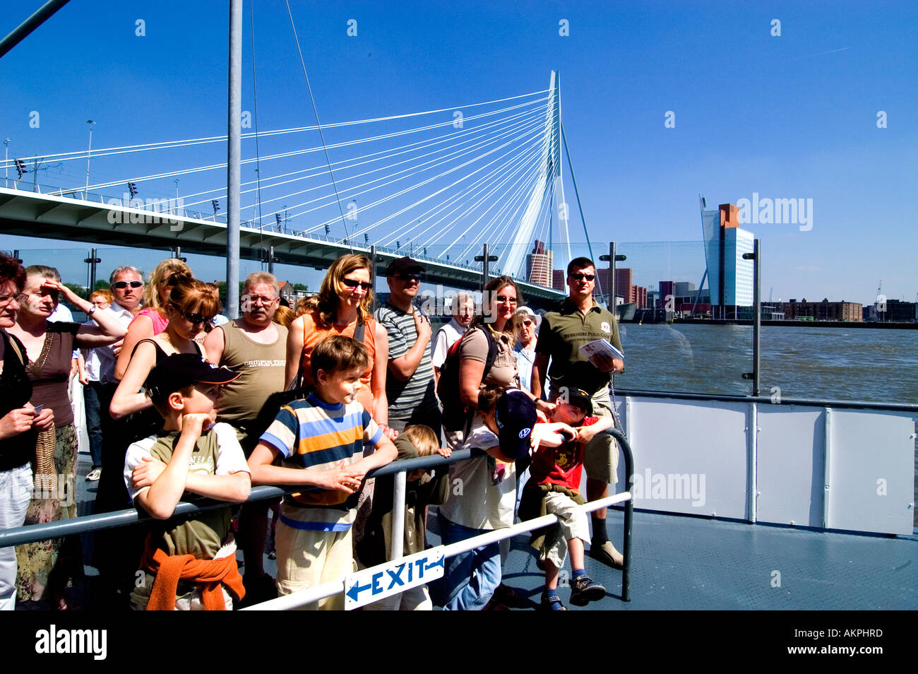 Rotterdam Spido tourist boat Maas Netherlands Stock Photo - Alamy