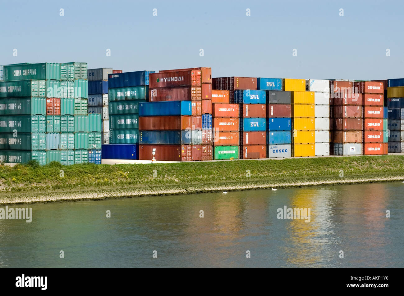 Containers rotterdam hi-res stock photography and images - Alamy
