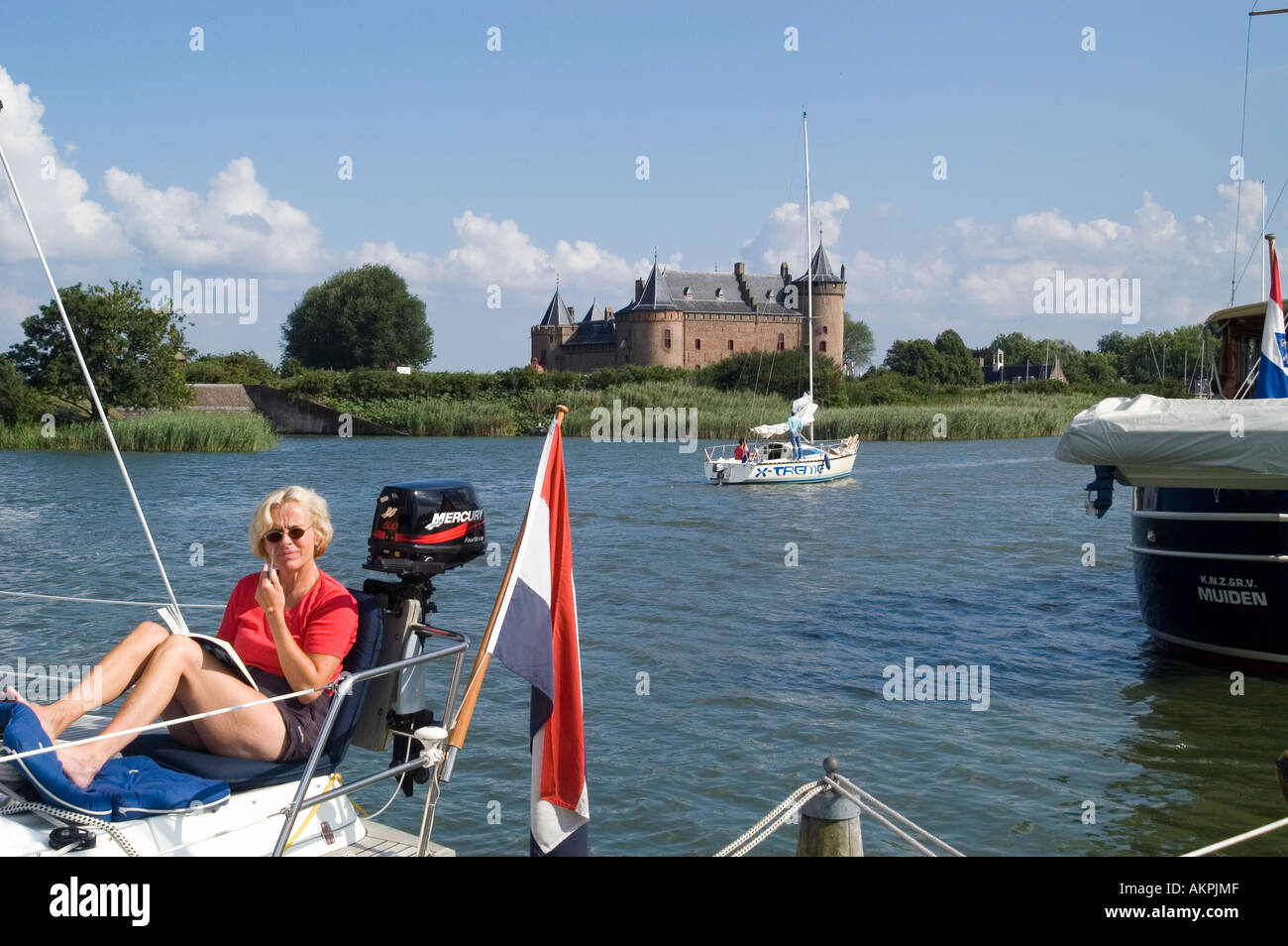 Boats muiden hi-res stock photography and images - Alamy