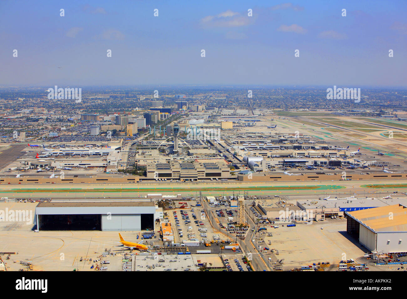 Aerial photography airport overview hi-res stock photography and images ...