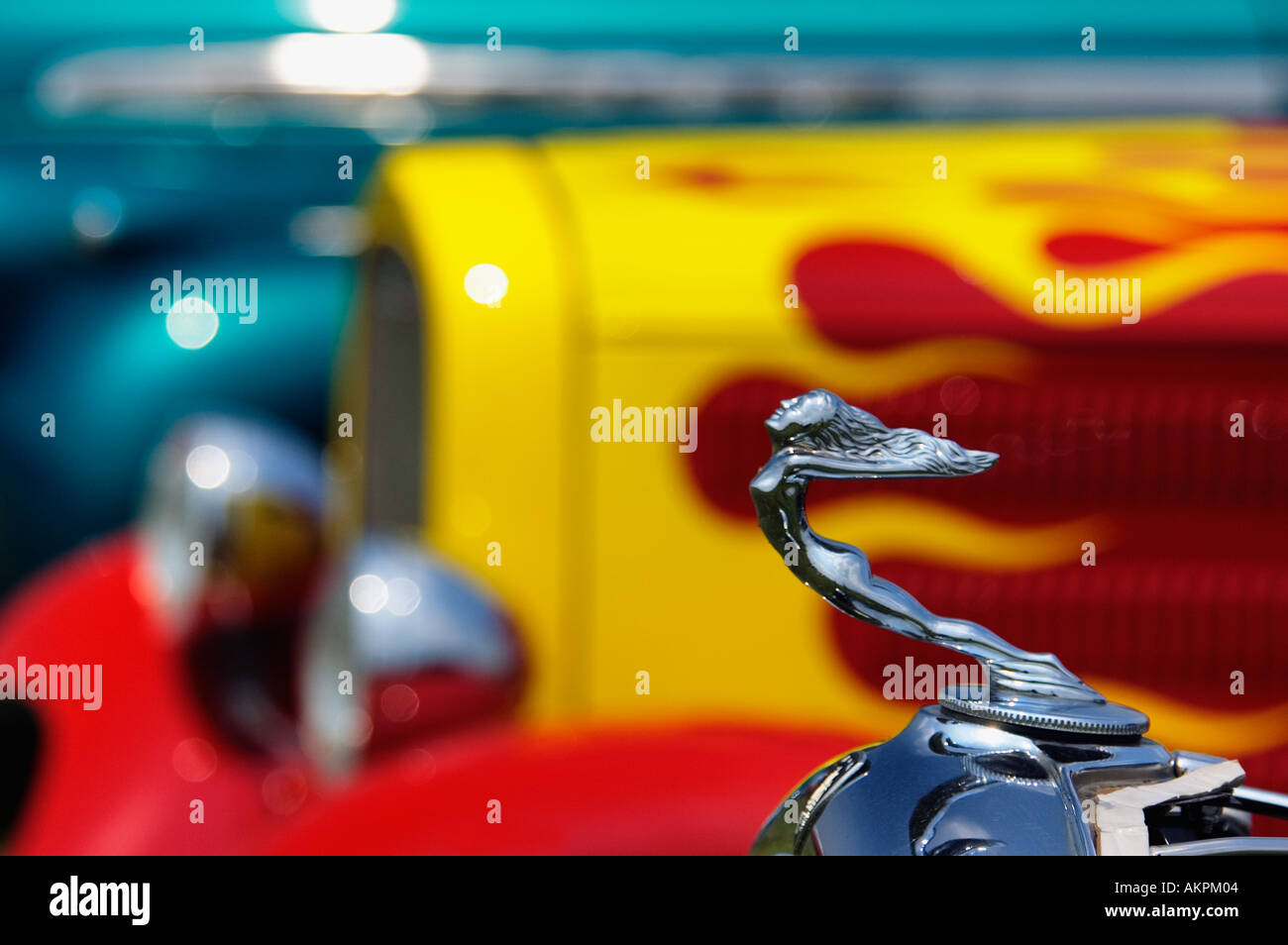 Detail of Street Rod Hood Ornament 2005 Street Rod Nationals Louisville ...