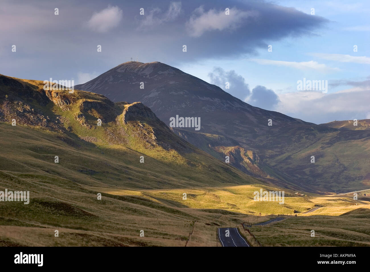 Glenshee road. Mountian views approaching Braemar, Spittal of Glenshee ...