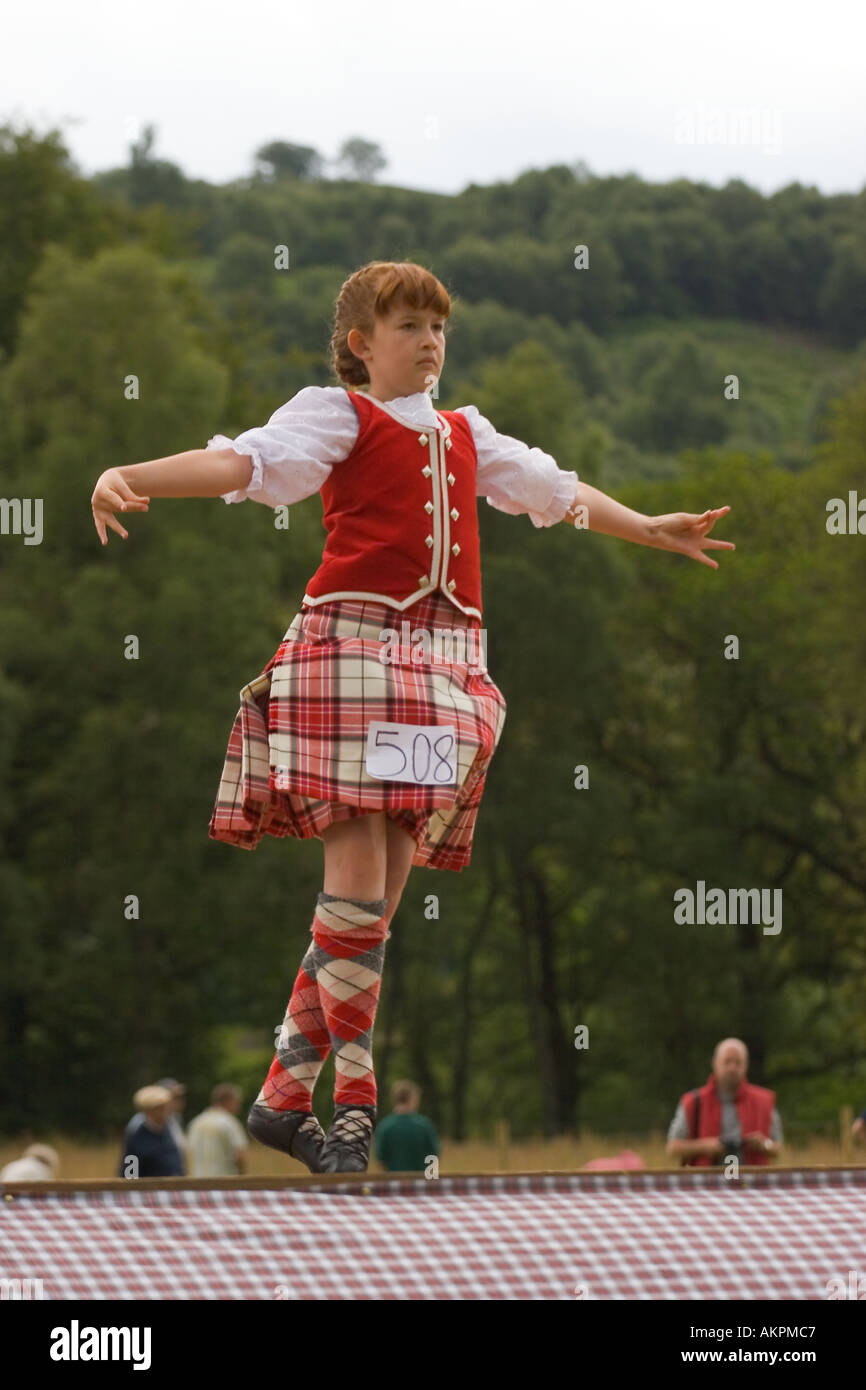 Traditional Scottish Girls