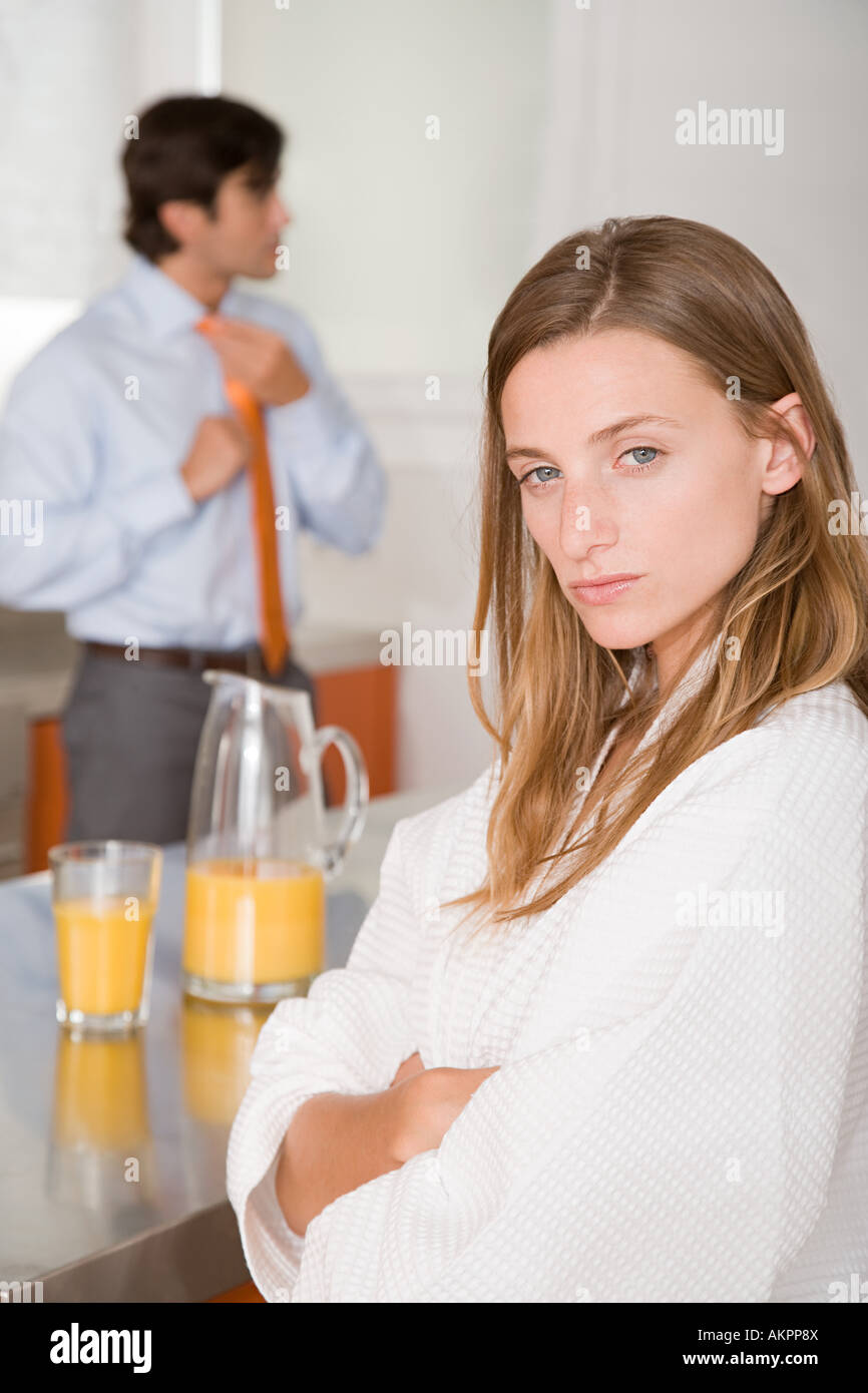 A couple arguing Stock Photo - Alamy