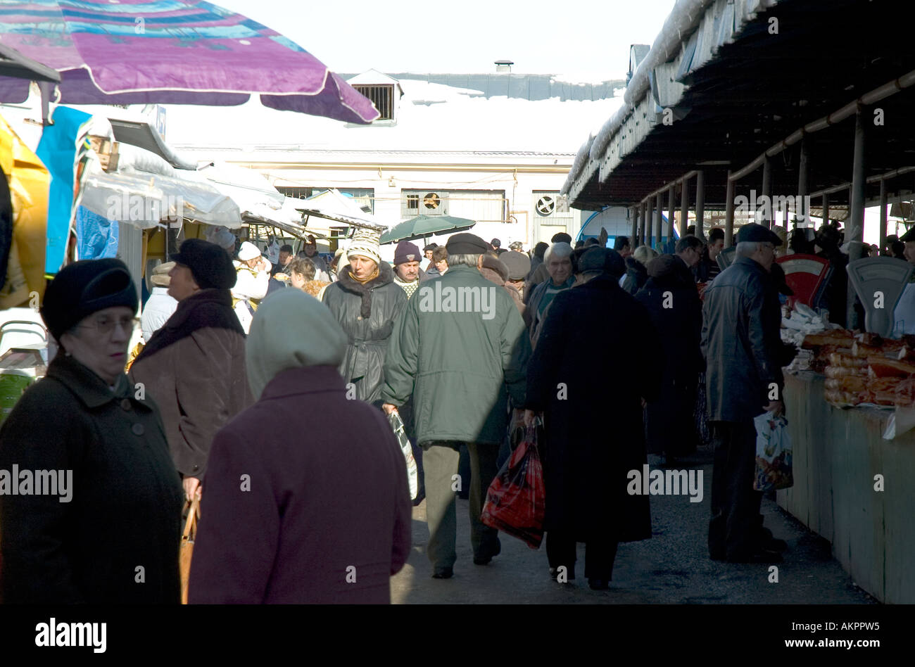 Marketplace photo in the Southern Russian city of Pyatigorsk Stock ...