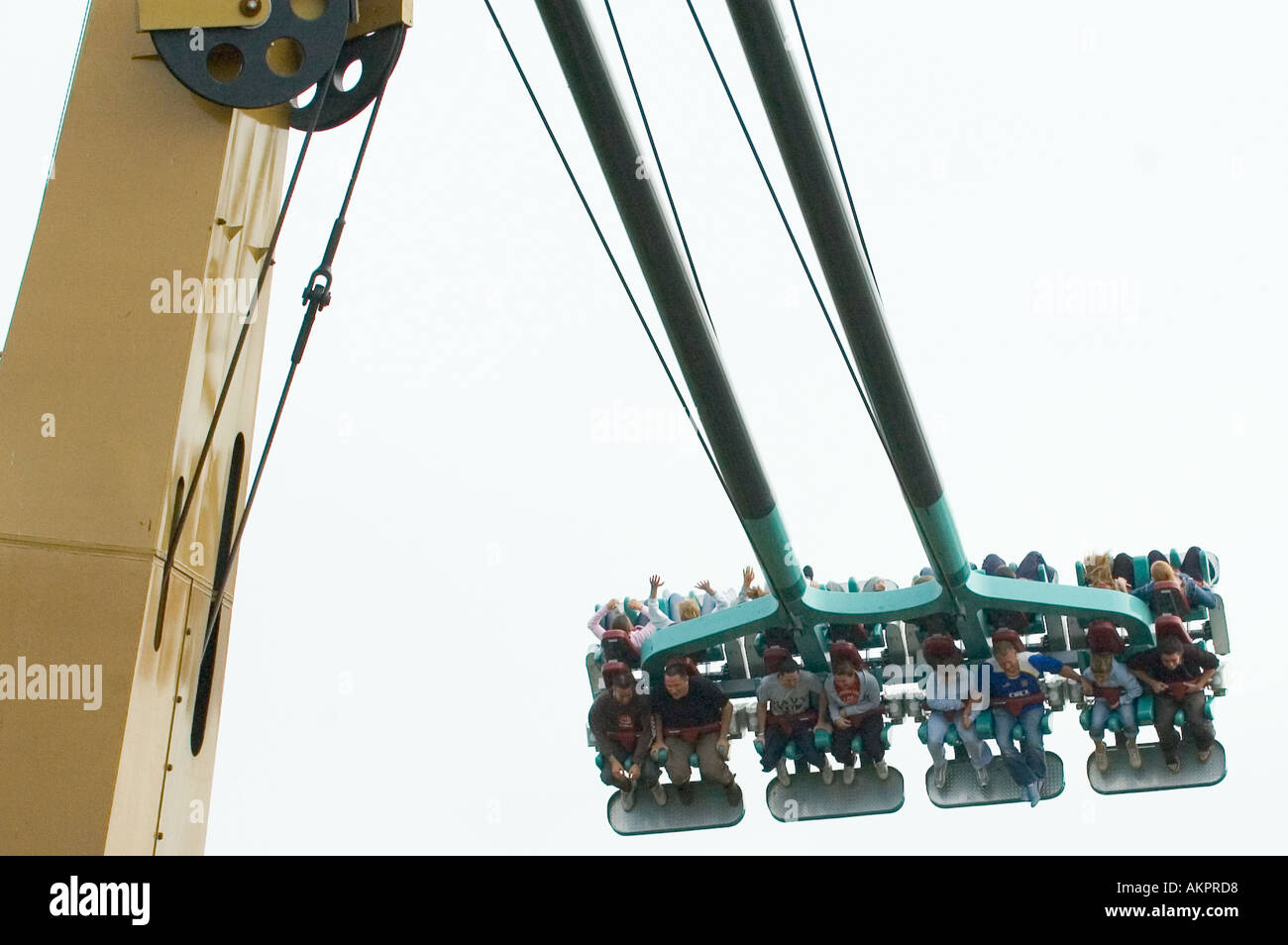 Theme park pendulum hi-res stock photography and images - Alamy