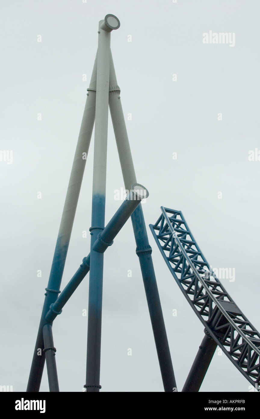 Tidal Wave Ride Thorpe Park Stock Photo - Alamy