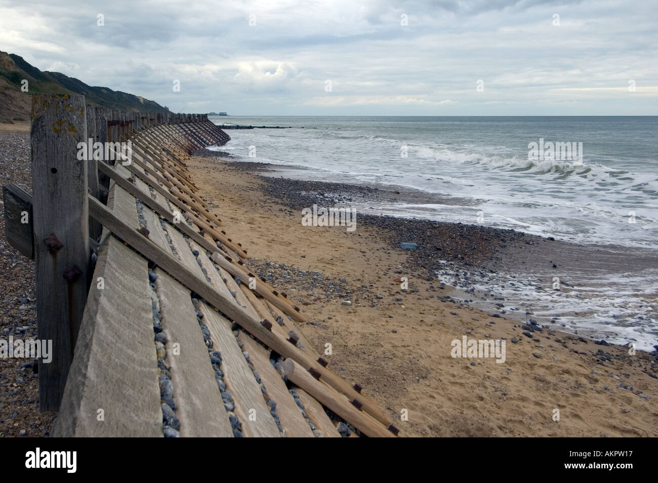 Norfolk Sea Defences Stock Photo - Alamy