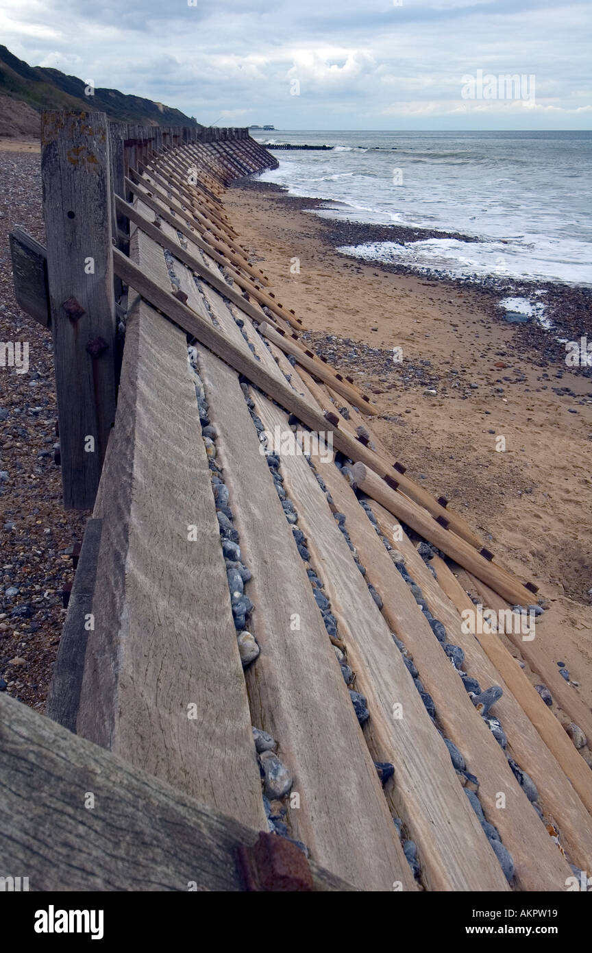 Norfolk Sea Defences Stock Photo - Alamy