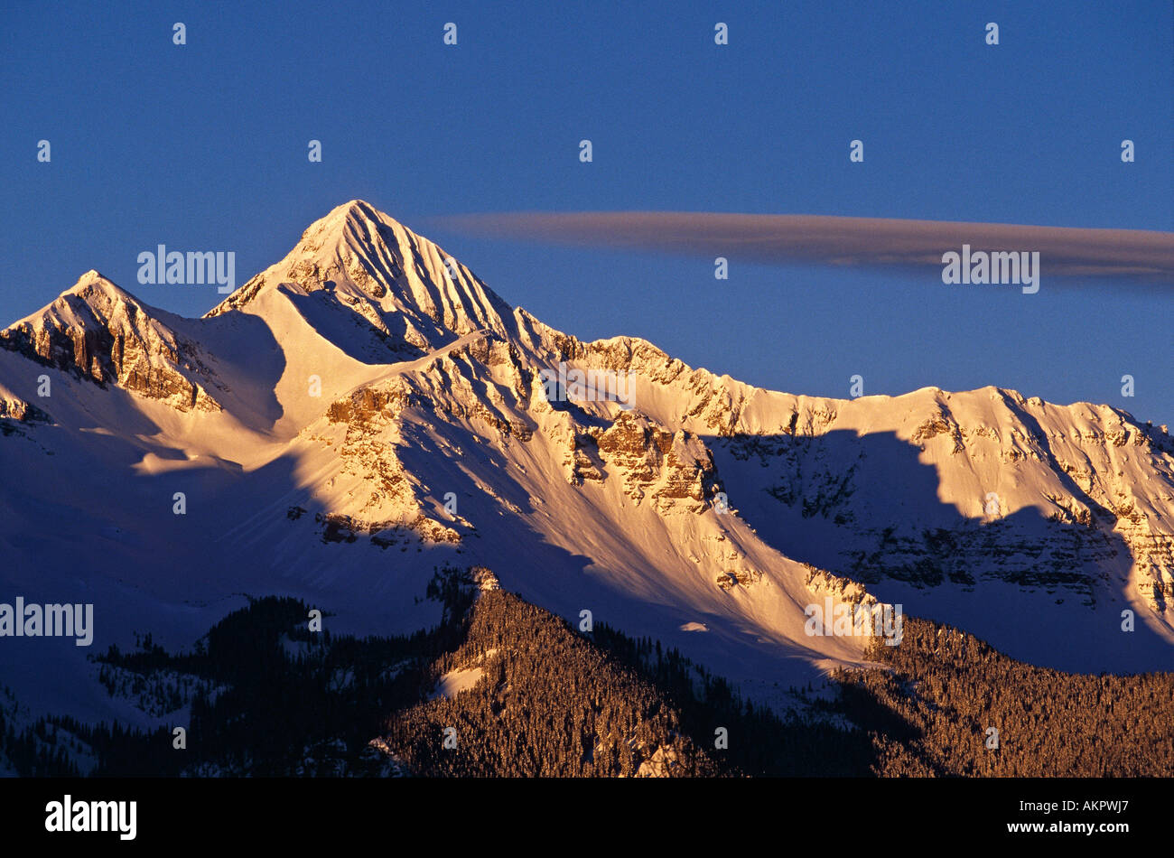Wilson Peak, Colorado Stock Photo - Alamy