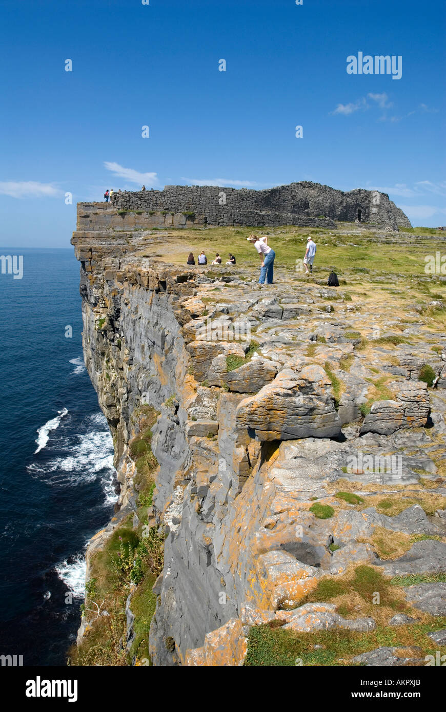 Dun Aengus, Inishmore, Aran Islands, Ireland Stock Photo - Alamy