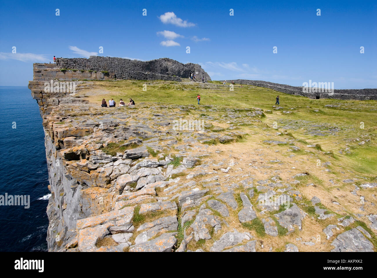 Dun Aonghus Fort Aran Islands High Resolution Stock Photography and ...