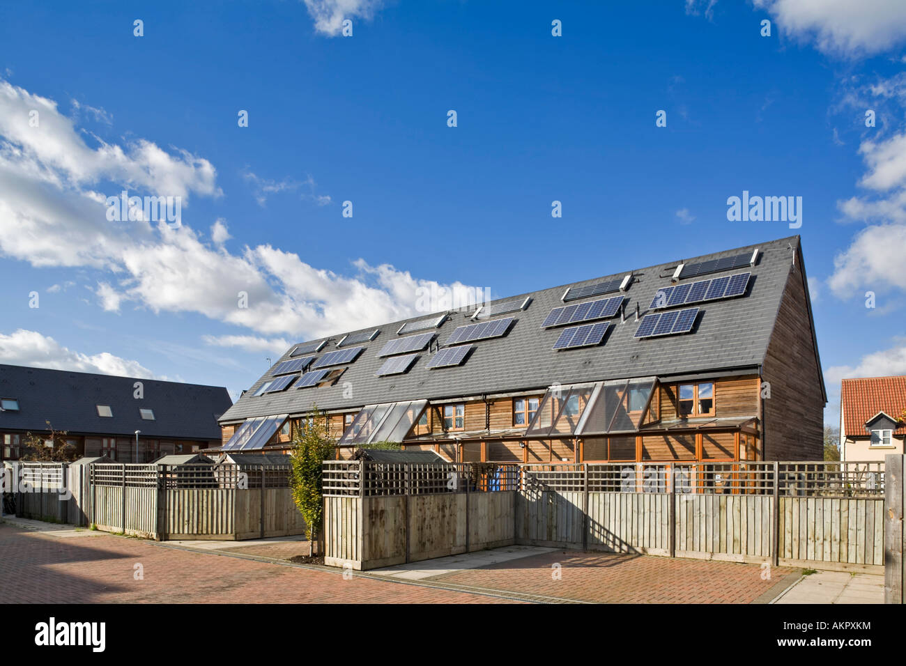 Housing at Cambourne Village Cambridgeshire Stock Photo - Alamy