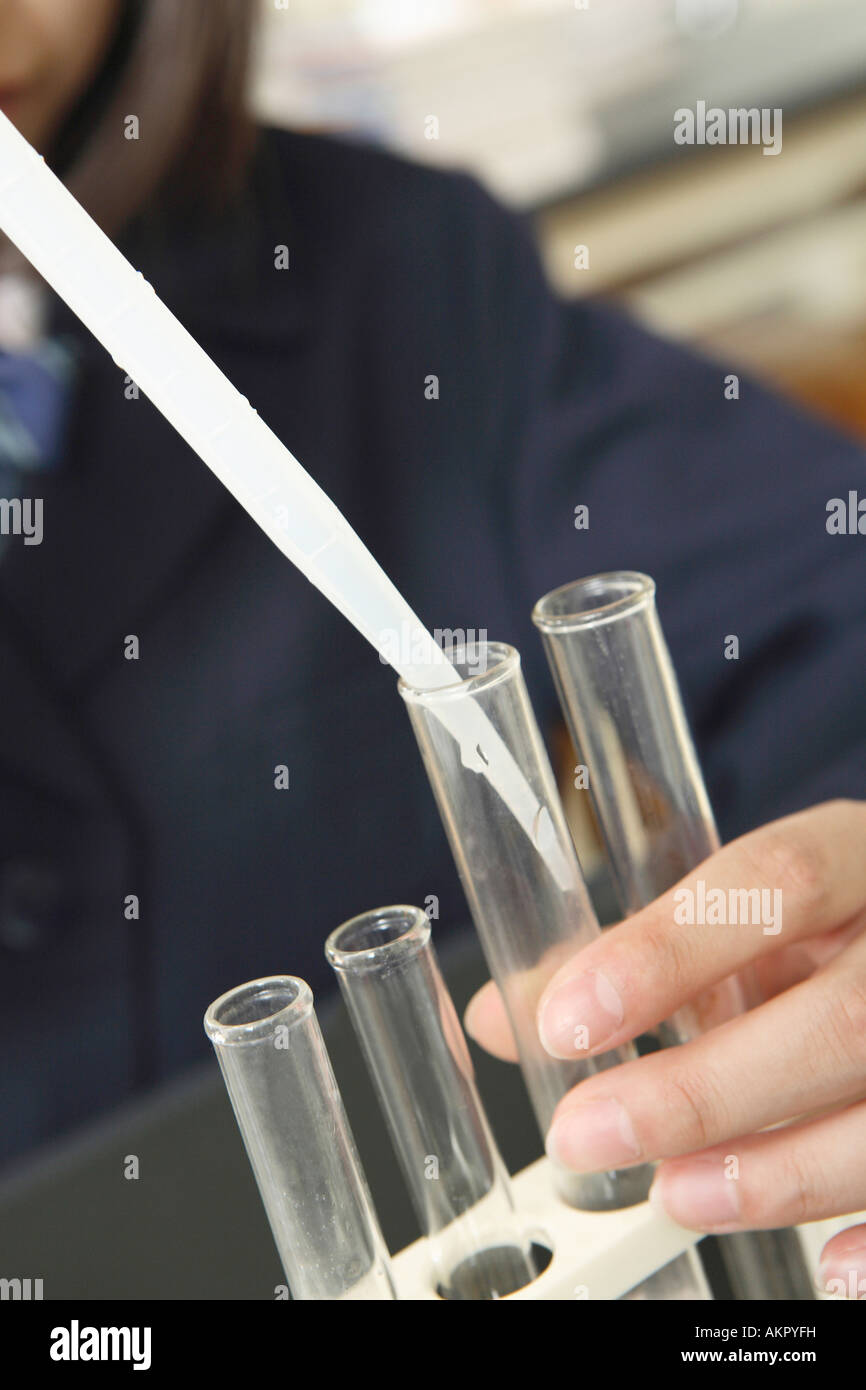 Image of scientific experiment Stock Photo - Alamy