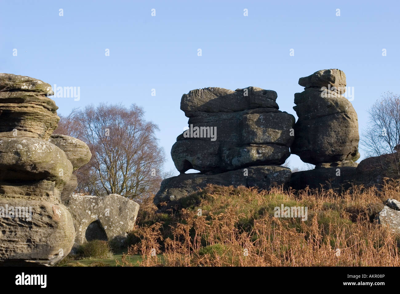 Brimham Rocks, Yorkshire Stock Photo - Alamy