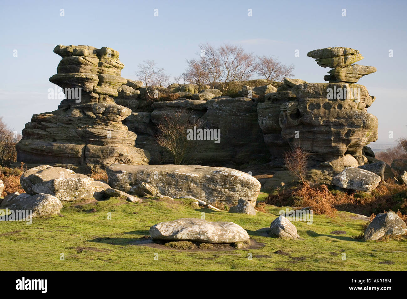 Brimham Rocks, Yorkshire Stock Photo - Alamy