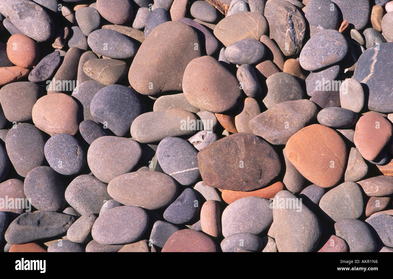 Stones on beach Stock Photo - Alamy