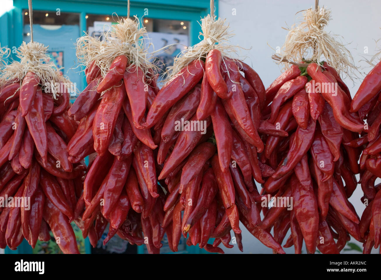 Chilis ristras hi-res stock photography and images - Alamy