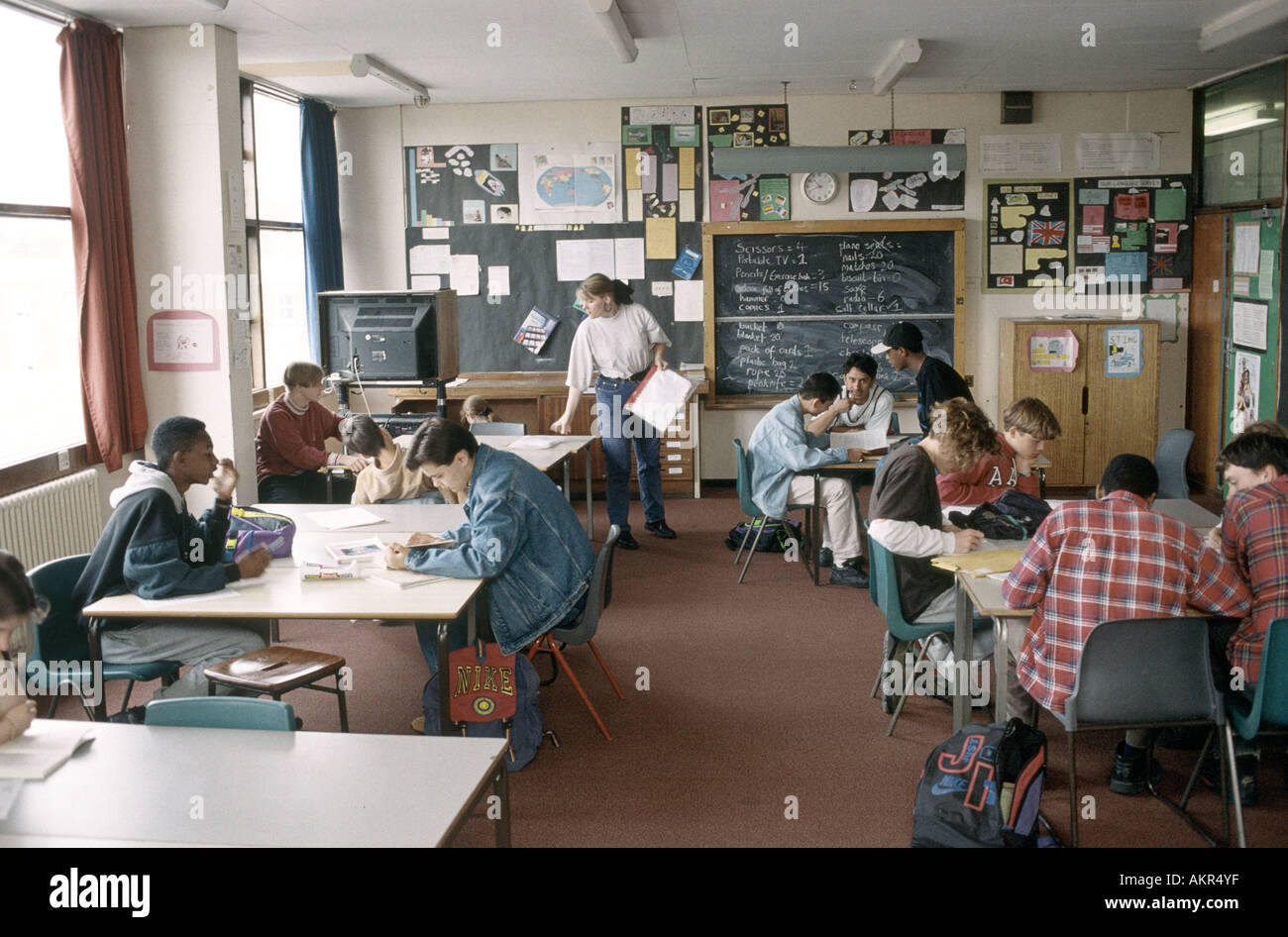 England britain classroom hi-res stock photography and images - Alamy