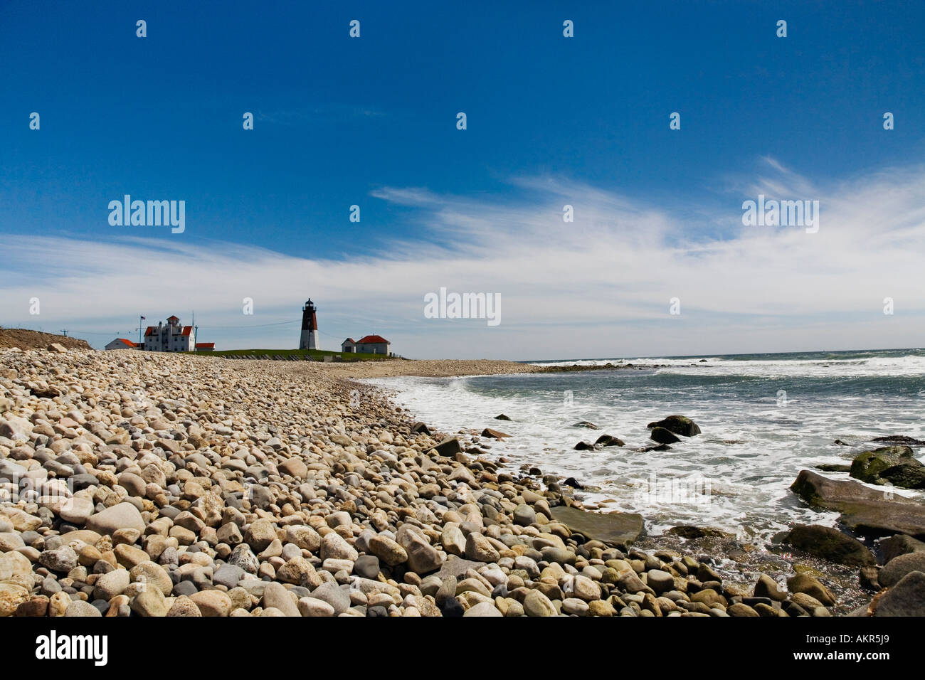Point judith lighthouse narragansett hi-res stock photography and ...