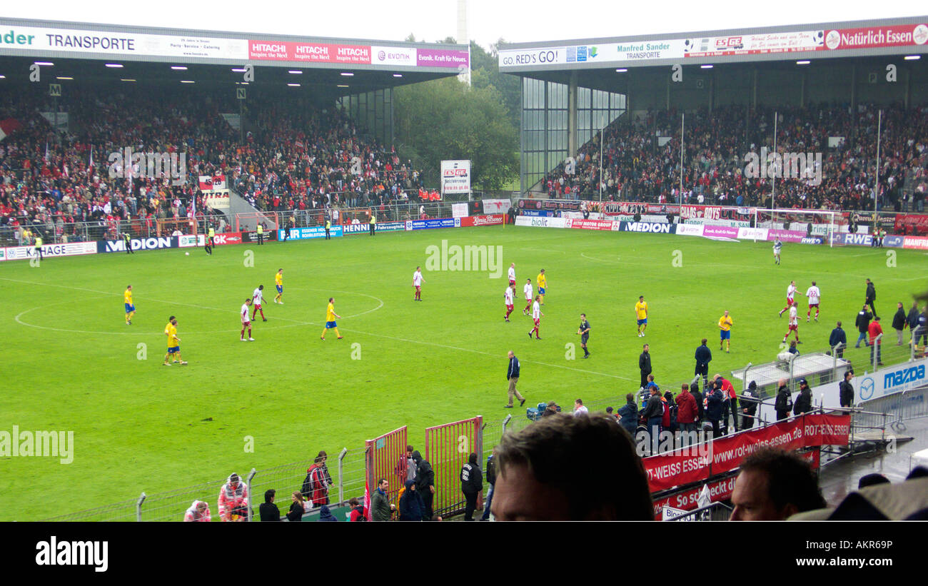 football, Regionalliga North, saison 2007/2008, Rot-Weiss Essen versus ...
