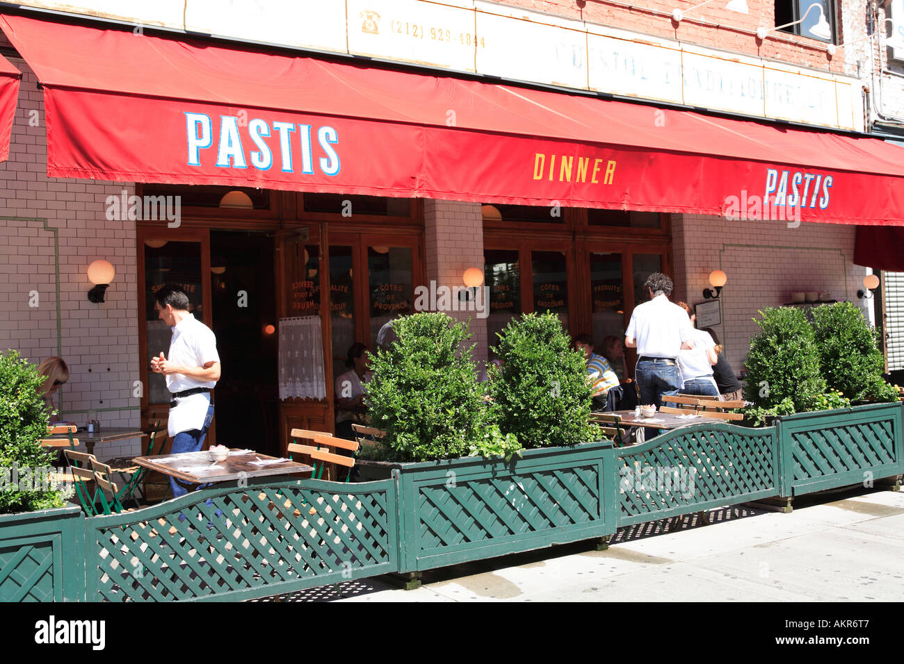 Pastis Restaurant Cafe in the trendy Meat Packing Distict Manhattan New ...