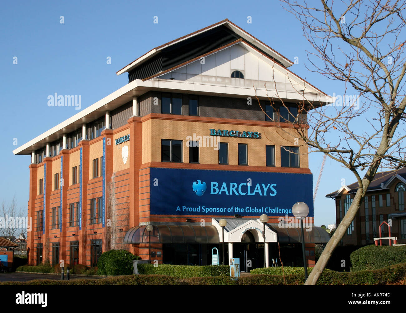 Barclays bank building Stock Photo - Alamy