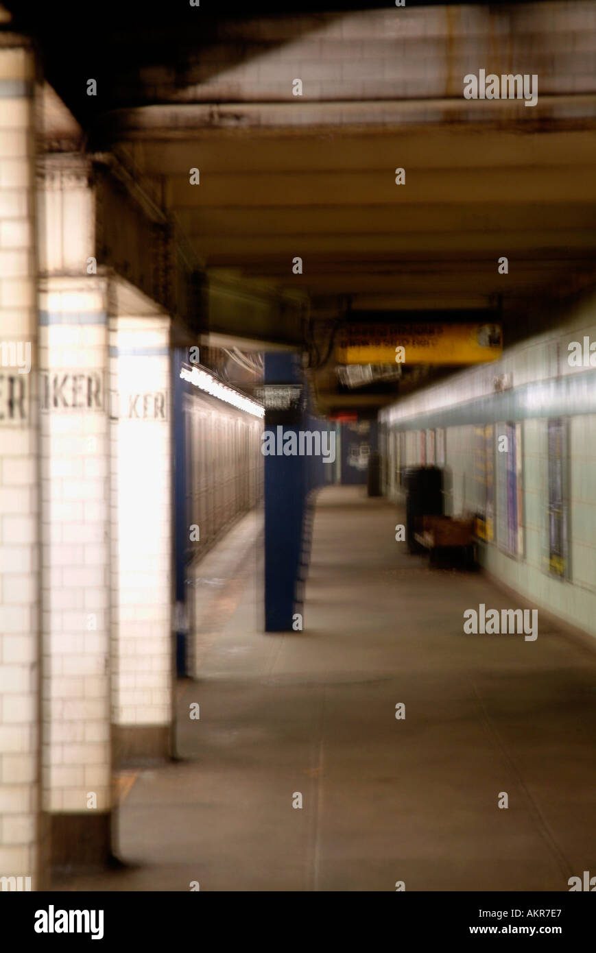 New York City subway Station Stock Photo - Alamy