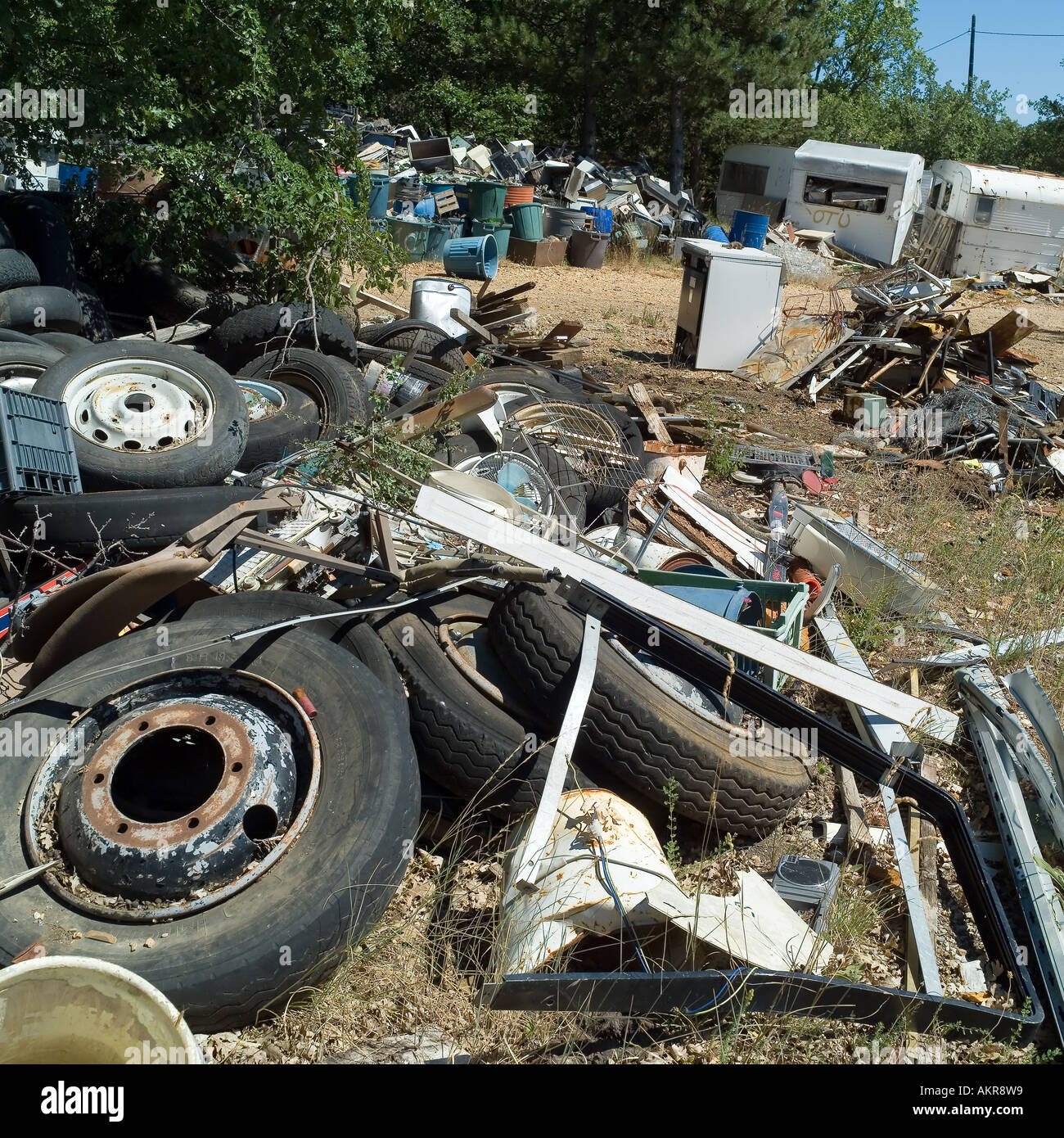 Landfill site france hi-res stock photography and images - Alamy