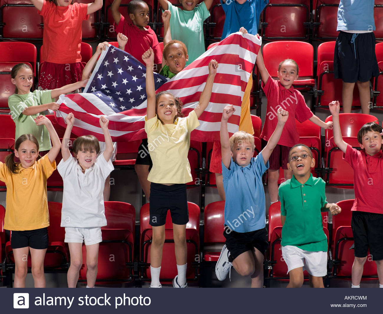 Child Cheering