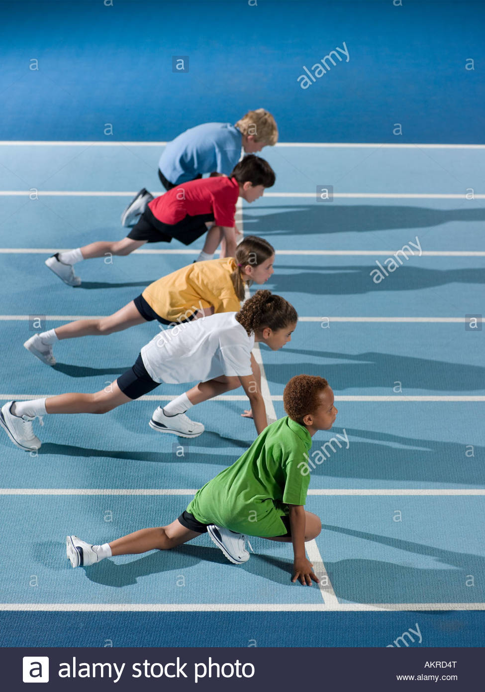 Starting Line Children Stock Photos & Starting Line Children Stock ...